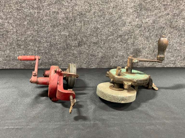 2 Hand Grinders - 777 Auction Company