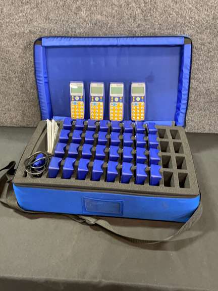 Senteo Interactive Response System- Receiver and 36 Student Clickers ...