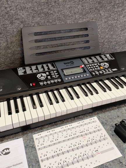 Rock Jam Multi Function Keyboard with Accessories - 777 Auction Company
