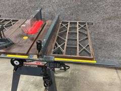 Craftsman 10” Table Saw Deluxe Flex Drive - 777 Auction Company