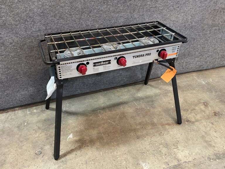 Propane Camp Chef Three Burner Cooking System - 777 Auction Company