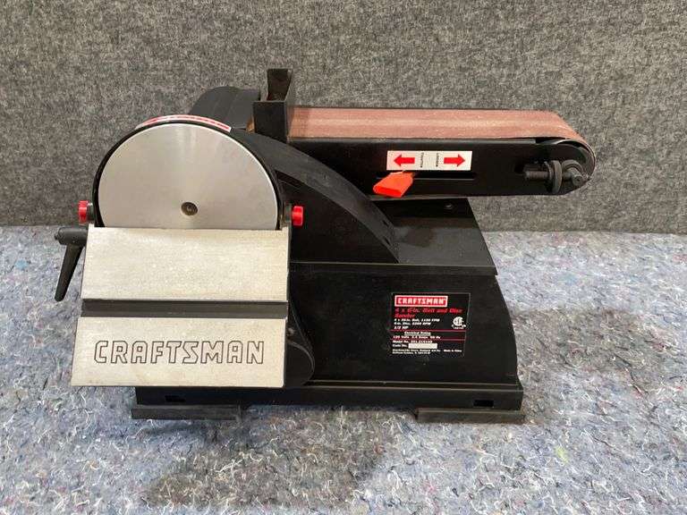Craftsman 4x6” Belt and Disc Sander - 777 Auction Company