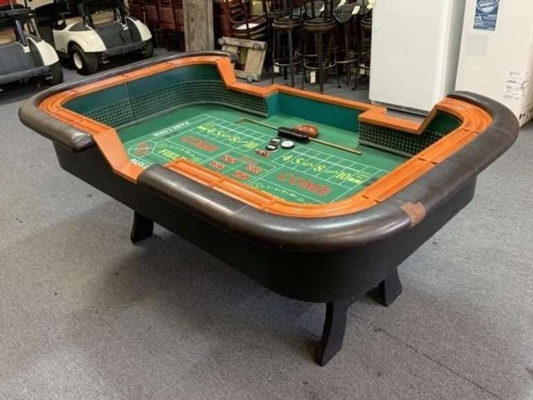 Craps Table - 777 Auction Company