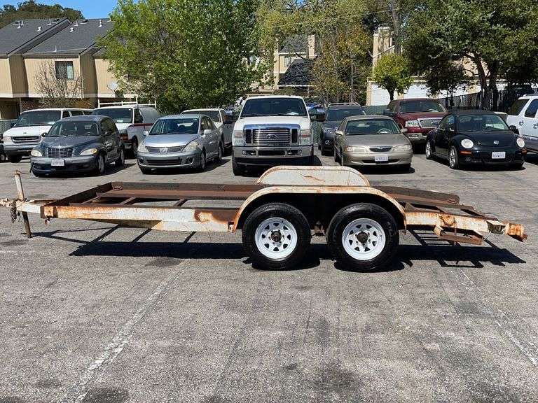 19ft Az-Tex Car/Equipment Trailer - 777 Auction Company