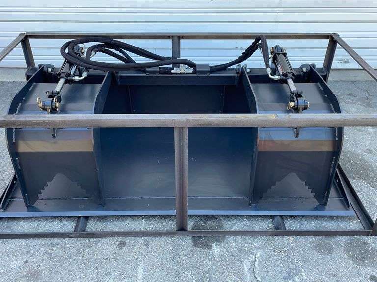 New Unused Wolverine 6ft Bucket w/Grapple - 777 Auction Company