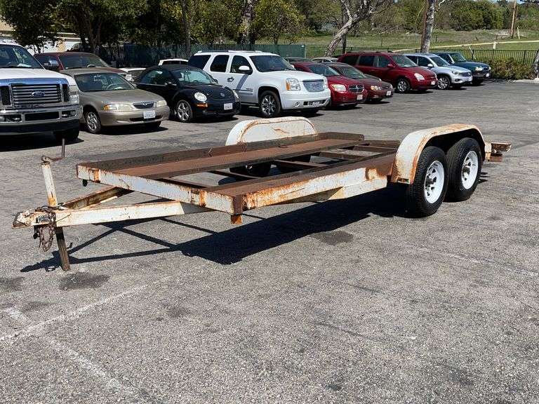 19ft Az-Tex Car/Equipment Trailer - 777 Auction Company