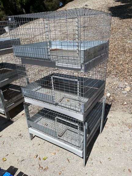 3 Hole Rabbit Cage - 777 Auction Company