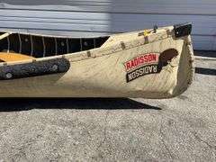 Radisson Canoe with Oars - 777 Auction Company