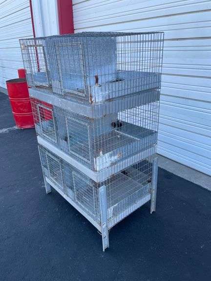 3 Hole Rabbit Cage - 777 Auction Company