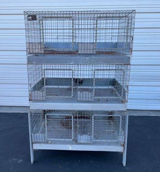 3 Hole Rabbit Cage - 777 Auction Company