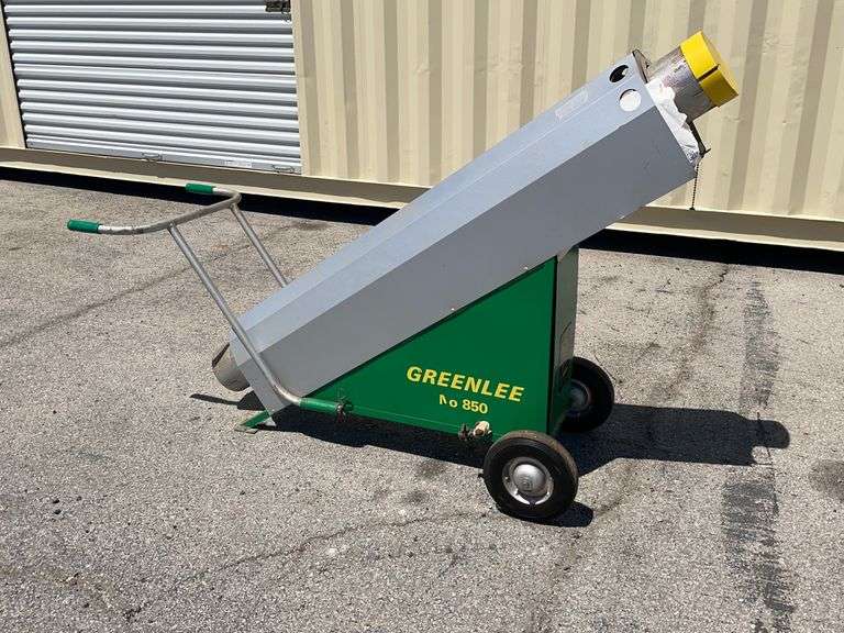 Greenlee PVC Bender 850 - 777 Auction Company