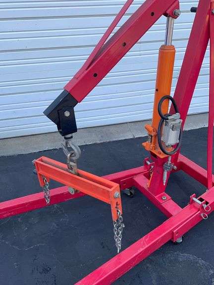 8 Ton Hydraulic/Air Engine Hoist - 777 Auction Company