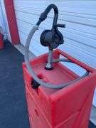 25 Gallon Portable Gas Tote with Pump - 777 Auction Company
