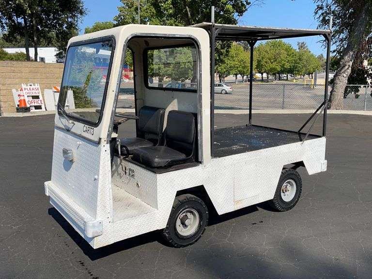 36v Electric Utility Cart with Charger - 777 Auction Company