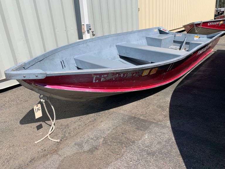 14ft G3 Guide V14 V Hull Boat - 777 Auction Company