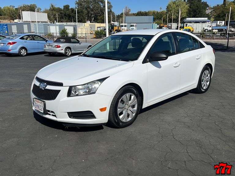 2013 Chevy Cruz with 110k miles - 777 Auction Company