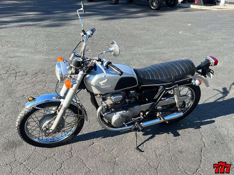 1969 Honda CB 350 Motorcycle - 777 Auction Company