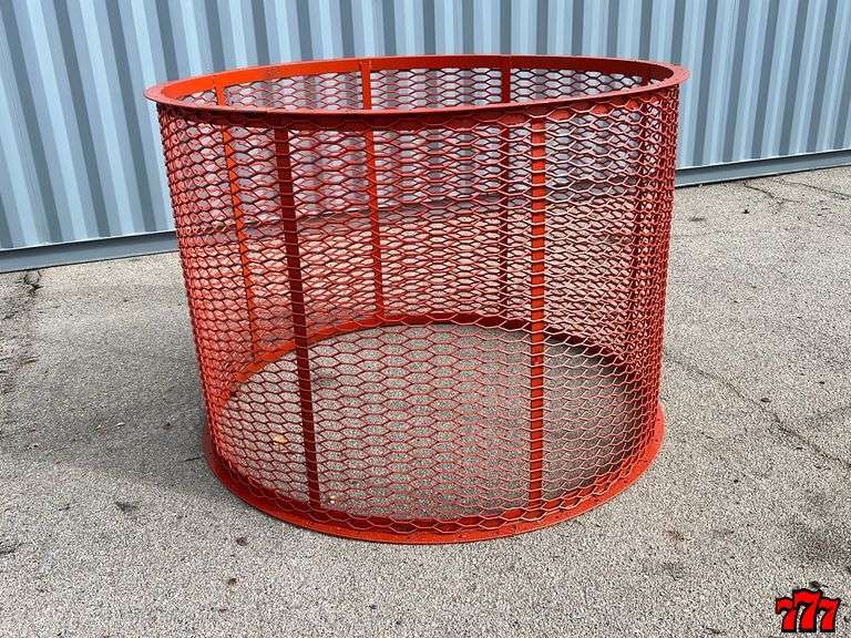 6ft Round Expanded Metal Filter/Guard - 777 Auction Company