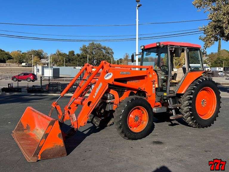 2006 Kubota M125X 4x4 Diesel Tractor Loader - 777 Auction Company