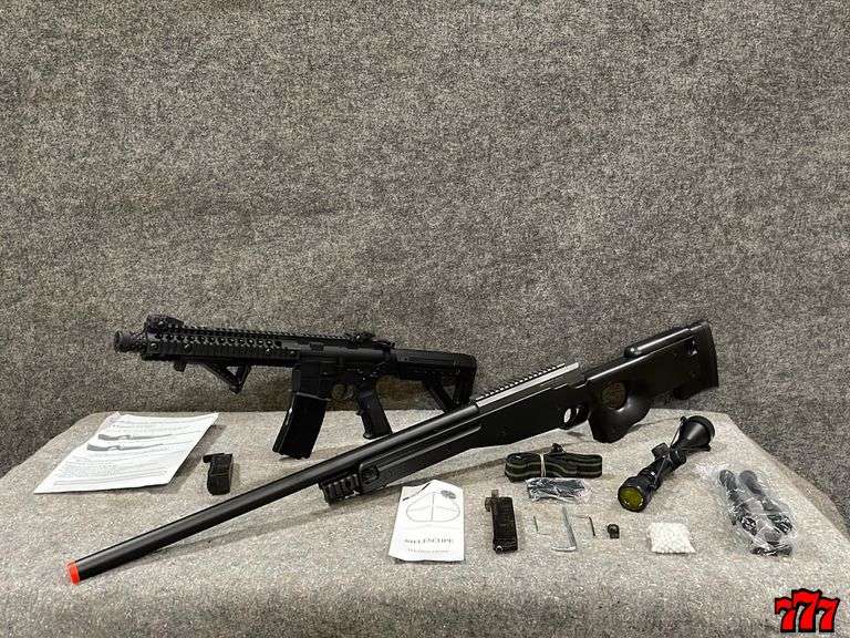 SBR BB Rifle MB 01 Airsoft Gun 777 Auction Company