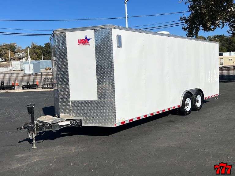 2019 Rock Solid Cargo 24ft Enclosed Trailer - 777 Auction Company