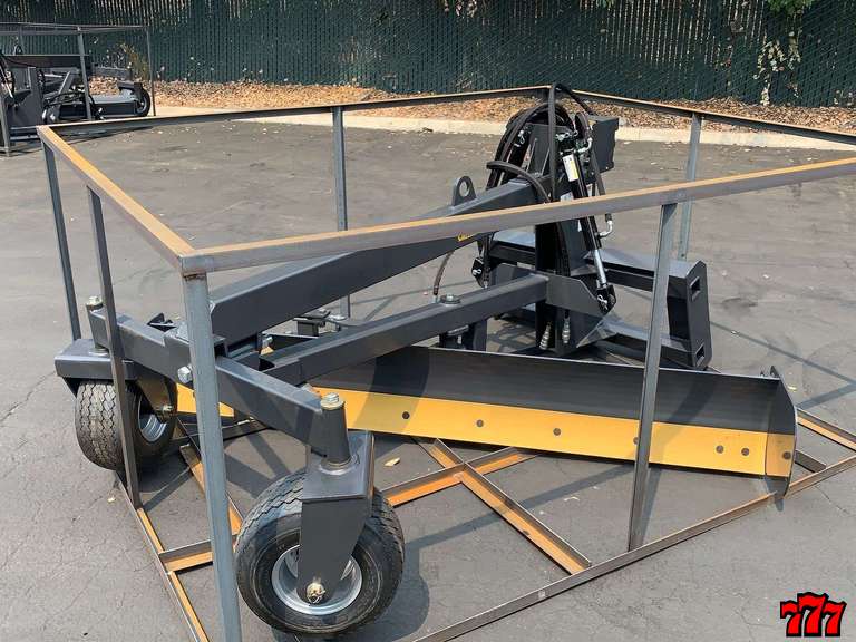 LandHonor 96” Hydraulic Grader Attachment for Skid Steer - 777 Auction ...