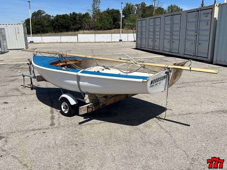 14ft Sail Boat - 777 Auction Company