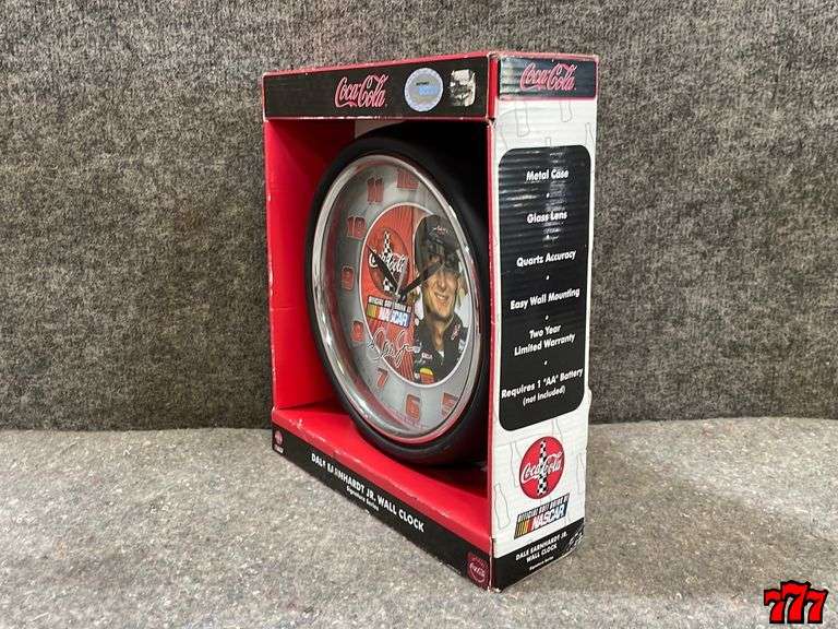 Dale Earnhardt Jr. Wall Clock Signature Series - 777 Auction Company