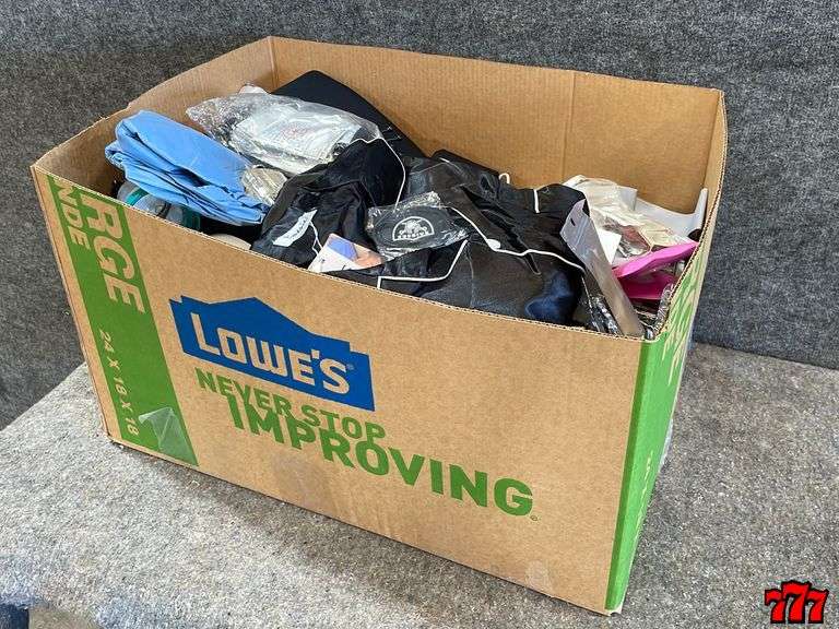 Box Of Miscellaneous Consumer Goods - 777 Auction Company