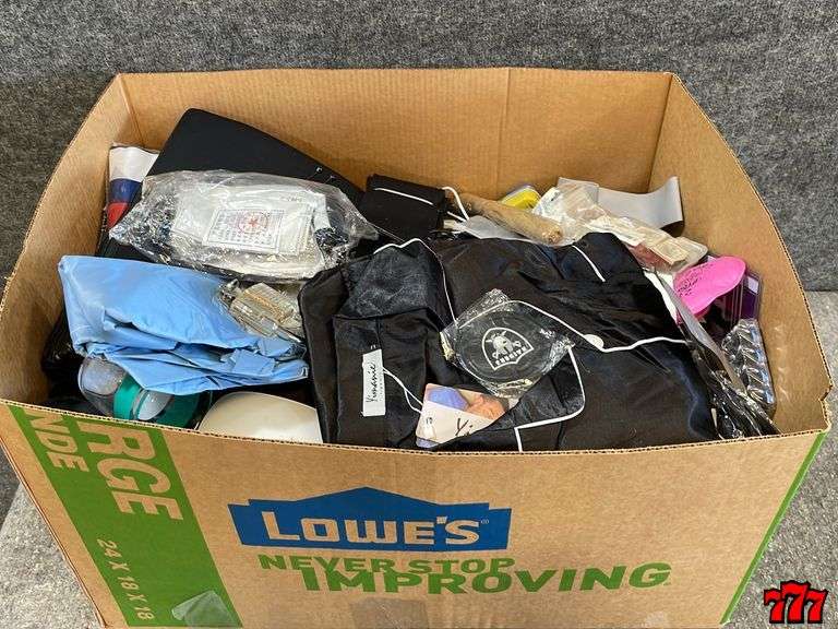 Box Of Miscellaneous Consumer Goods - 777 Auction Company