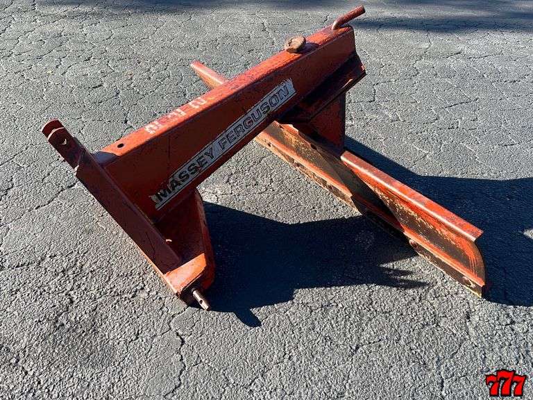 5ft Massey Ferguson Angle Scraper - 777 Auction Company