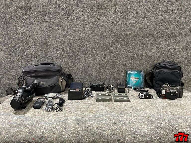 Sony Handycam Camcorder, Infinity Camera, QuickCam Pro & Battery ...