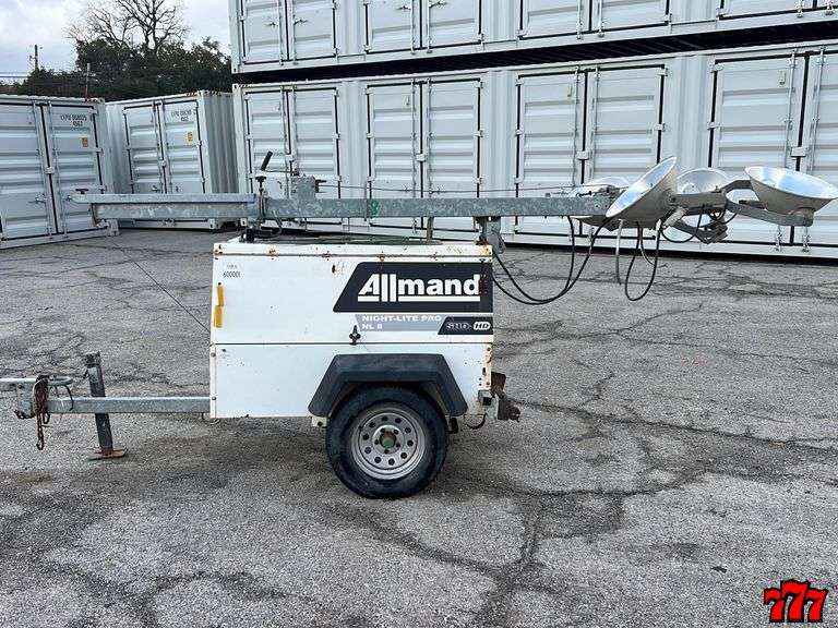 Allmand NL-8 Light Tower (Non Operational) - 777 Auction Company