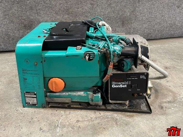 Onan Emerald I GenSet - 777 Auction Company