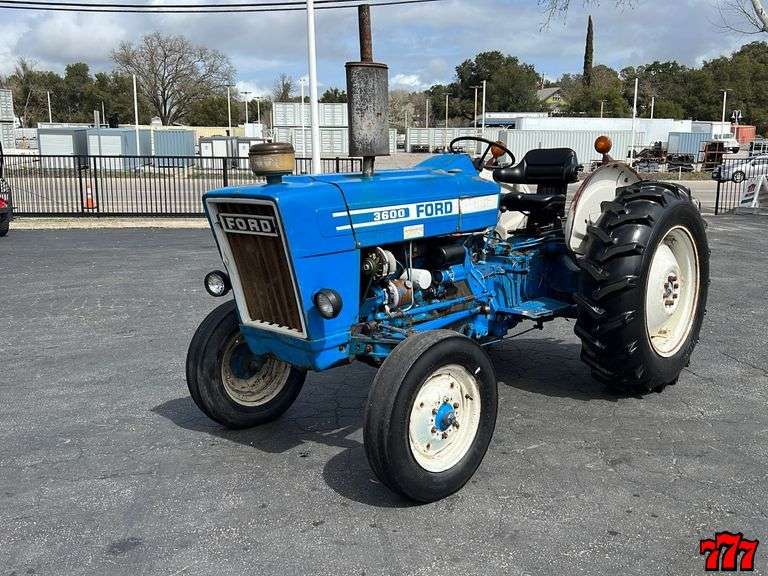 1980 Ford 3600 Diesel Tractor - 777 Auction Company