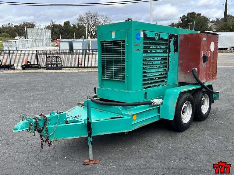 100 KW Onan Cummins Diesel Self Contained Generator - 777 Auction Company