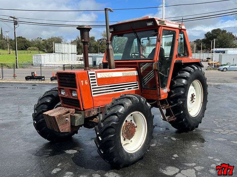 1990 Hesston 100-90 Diesel 4x4 Tractor - 777 Auction Company