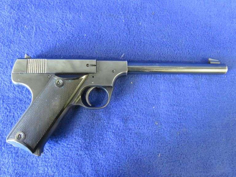 Hi-Standard Model B .22LR Semi-Auto Pistol - AAA Auction and Realty