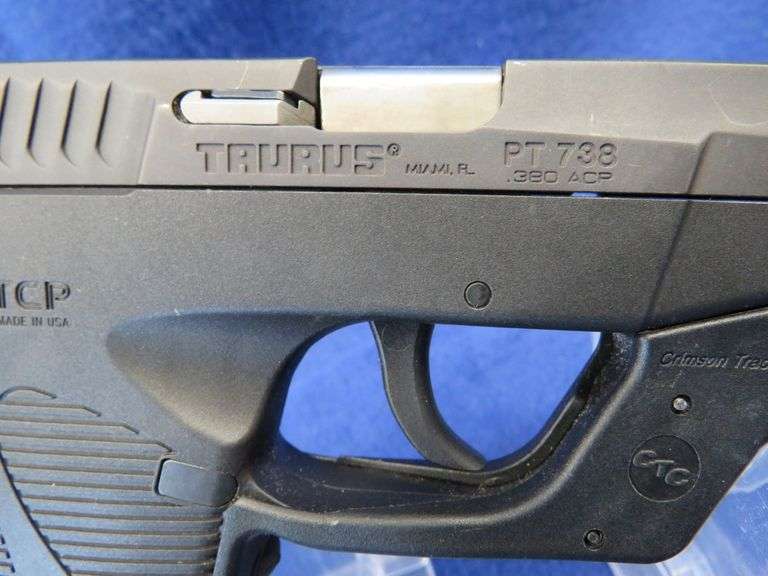 Taurus TCP Model 738 .380 Cal. Semi-Auto Pistol - AAA Auction and Realty