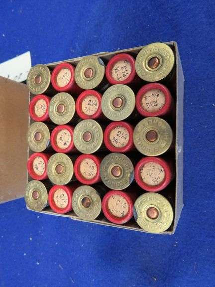 Old Two-Piece Federal Cartridge 20-gauge Shotgun Shell Box Full with 25 ...