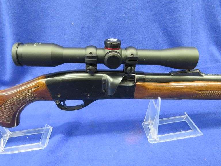 Remington Speedmaster 552 .22 S,L, LR semi-automatic rifle with a ...