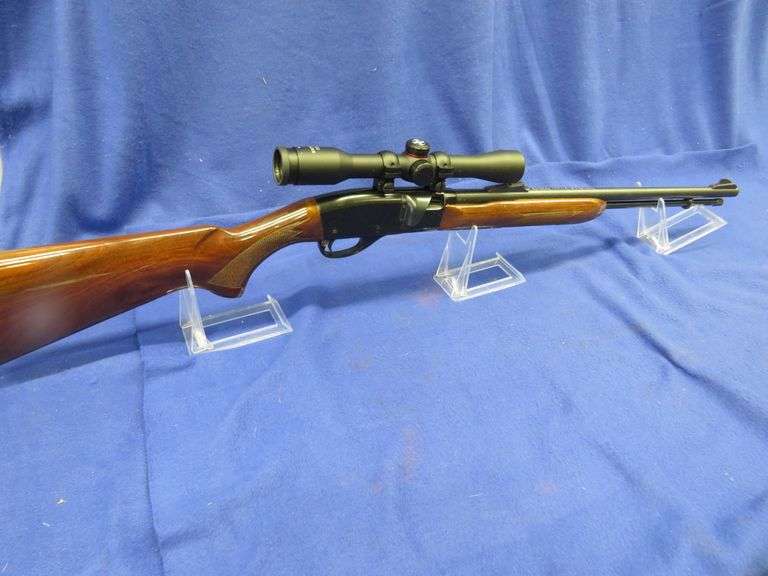 Remington Speedmaster 552 .22 S,L, LR semi-automatic rifle with a ...
