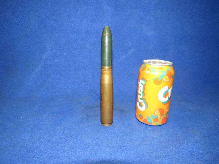 Inert 20mm shell. Dated 1943. - AAA Auction and Realty