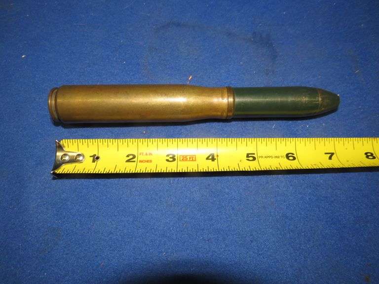 Inert 20mm shell. Dated 1943. - AAA Auction and Realty