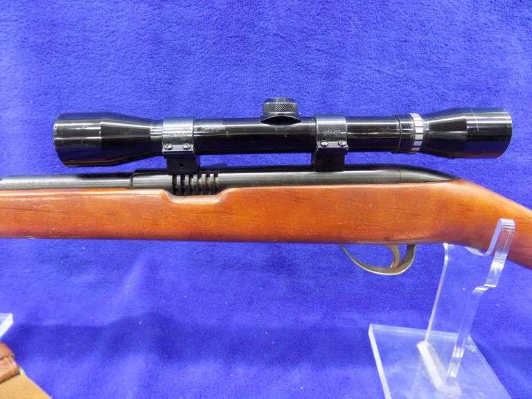 High Standard Sport King semi-auto 22 cal. rifle with a Weaver 4x32 ...