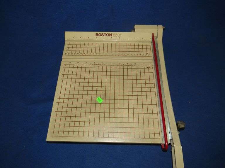 Boston paper cutter - AAA Auction and Realty
