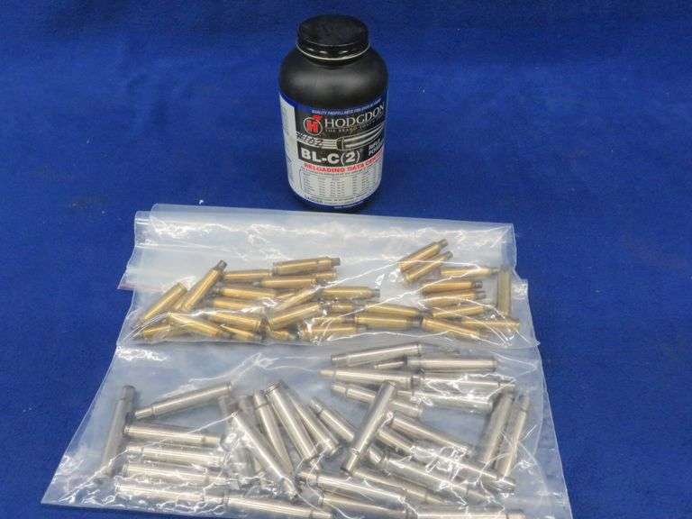 Nearly one pound of Hodgdon BL-C(2) Rifle powder with 22-250 and 30-06 ...