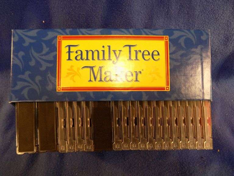 Family genealogy book and The Family Tree Maker CD's - AAA Auction and ...
