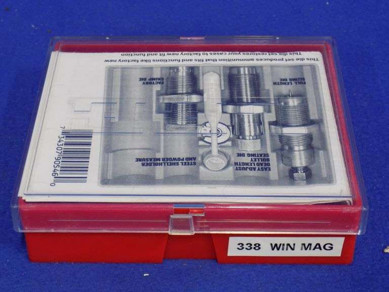 LEE 338 Winchester reloading dies - AAA Auction and Realty