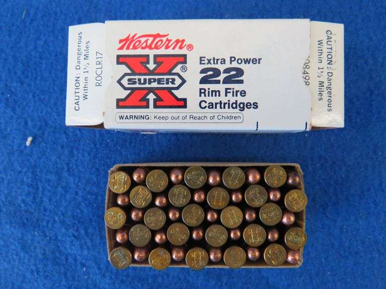 Winchester Super-Speed .22 Long Rifle full box of 50, box is in very ...